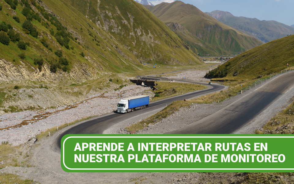 Interpretar rutas en la plataforma de monitoreo