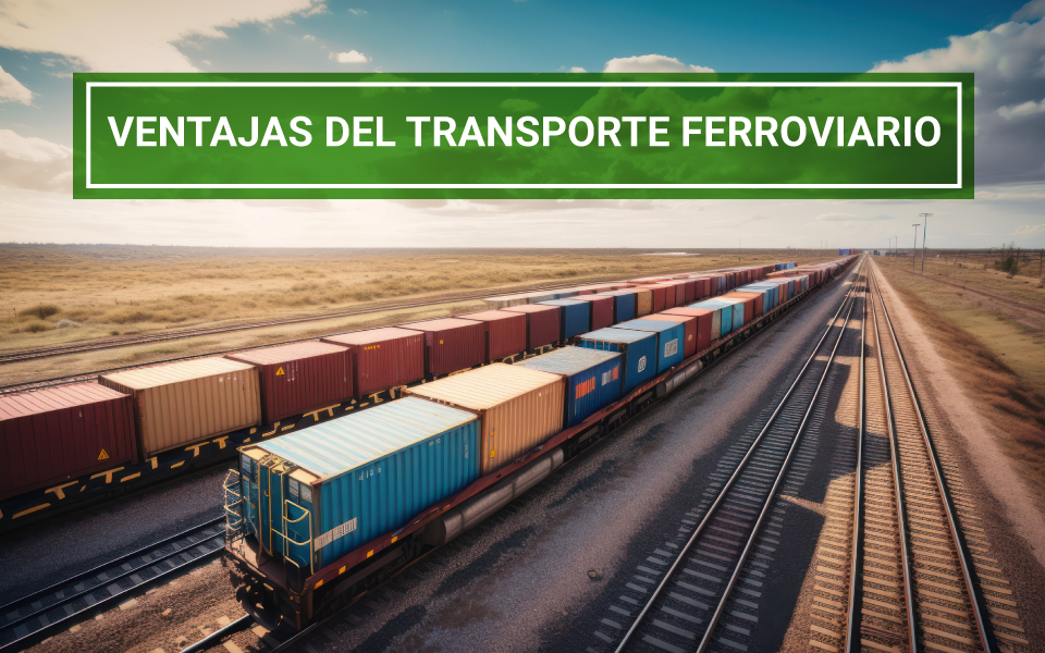 Ventajas del transporte ferroviario